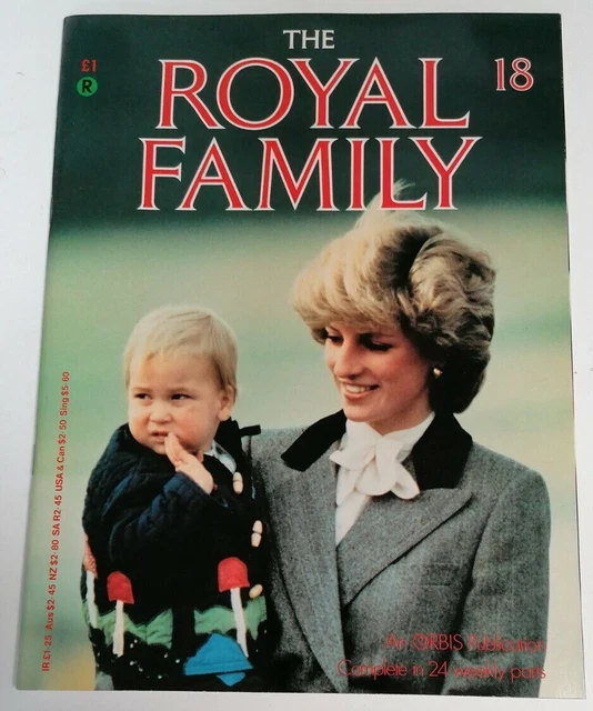 MAGAZINE - THE Royal Family Magazine Issue #18 Orbis 1984 Queen Diana ...