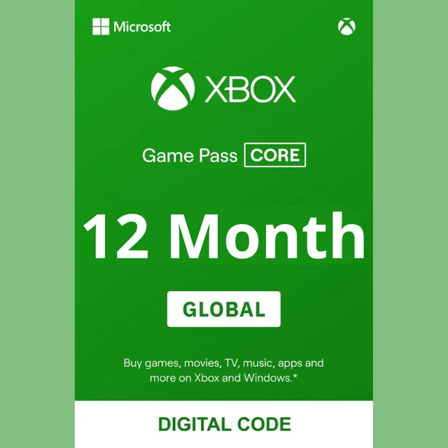 SUSCRIPCIÓN XBOX GAME Pass Core y Live Gold 1-12 meses - Suscripción global EUR 14,70 - PicClick ES