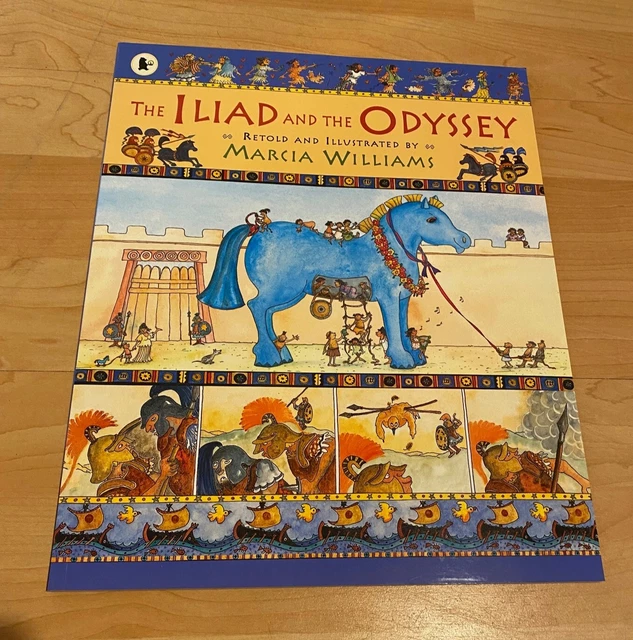 THE ILIAD AND the Odyssey - Comic Strip Classics - vgc £2.99 - PicClick UK