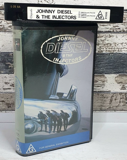 VINTAGE POWERHOUSE: JOHNNY Diesel and the Injectors on VHS in Clamshell ...