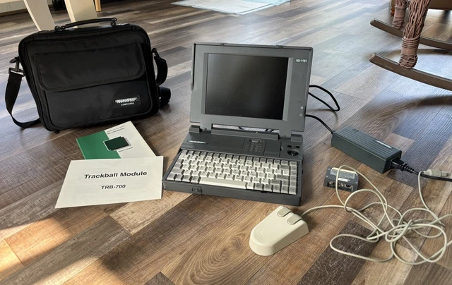 VINTAGE MICROSOFT NOTESTAR Laptop. Early 90’s & Accessories $80.00 ...