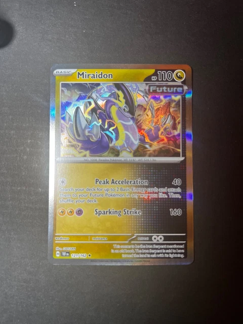 MIRAIDON 121/162 HOLO Rare Temporal Forces S&V Pokémon TCG Pack Fresh ...