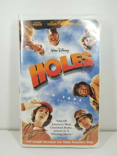 HOLES DISNEY VHS Full Length Screener Demo Tape Clamshell Rare HTF 2003 ...