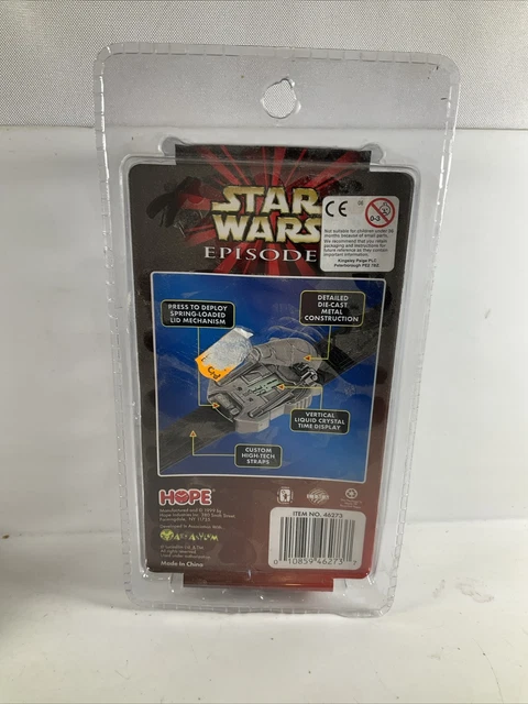 STAR WARS (EPISODE 1) Battle Droid Die-Cast Watch Unopened $105.15 ...