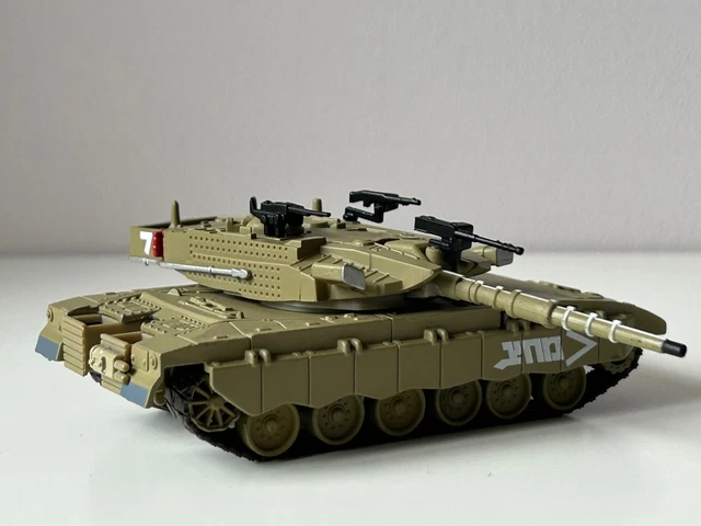 MERKAVA III-1990 ISRAEL Battle Military Tank Model Diecast 1:72 Scale ...