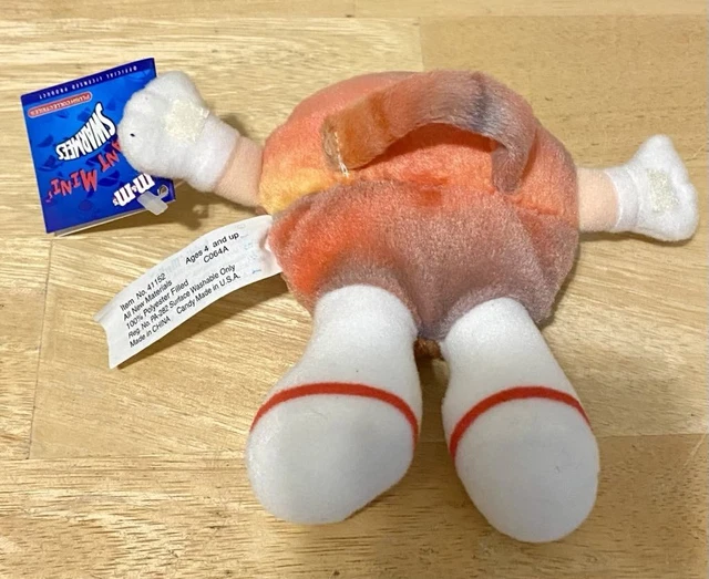 VINTAGE M&M'S SWARMEES Mutant Minis Plush 5” NEON NEWMAN ~ Rare with ...