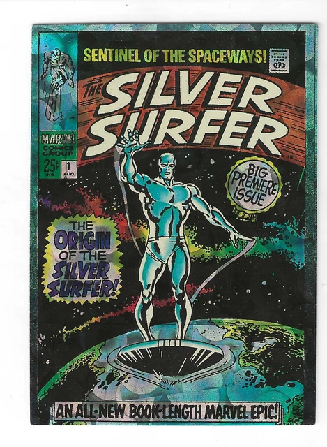 SILVER SURFER 1991 1 First Issue Comic Images Trading Card EUR 18,44 ...