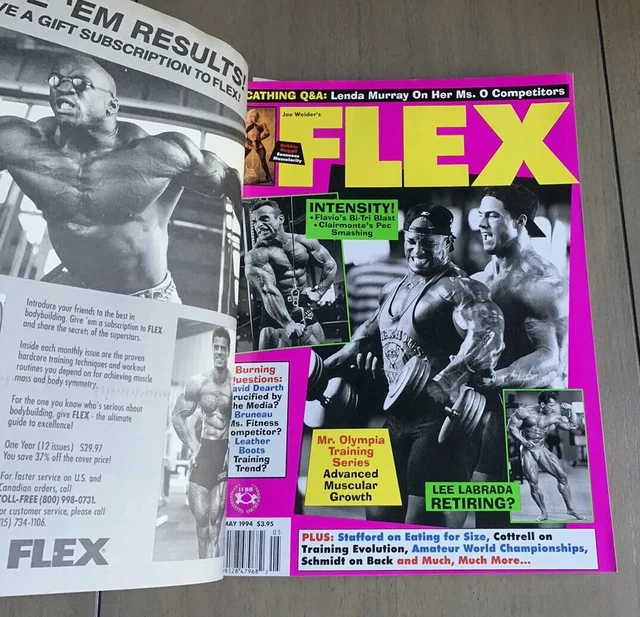 FLEX BODYBUILDING MUSCLE magazine LEE LABRADA 12-90 £9.24 - PicClick UK