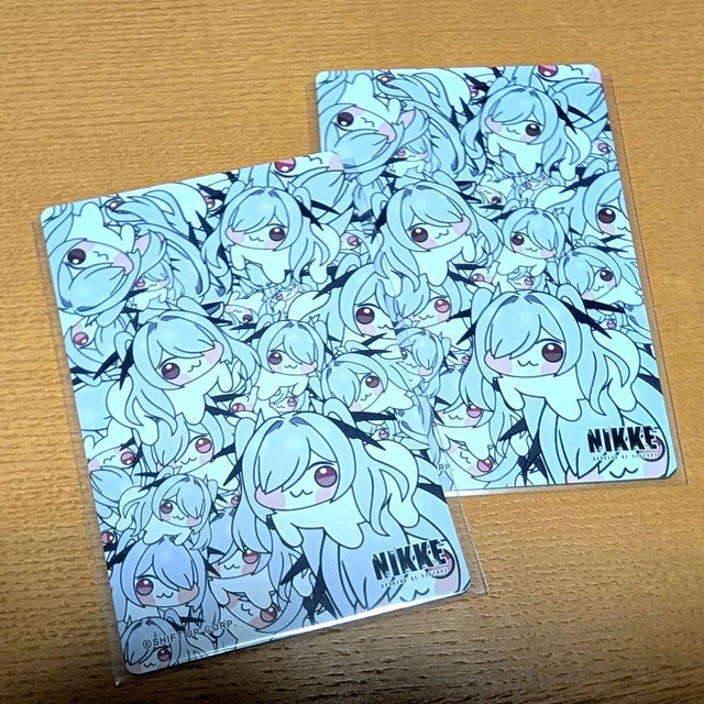 GODDESS OF VICTORY NIKKE Doro Cenerentola Metal Card Set Vol3 2 pezzi ...