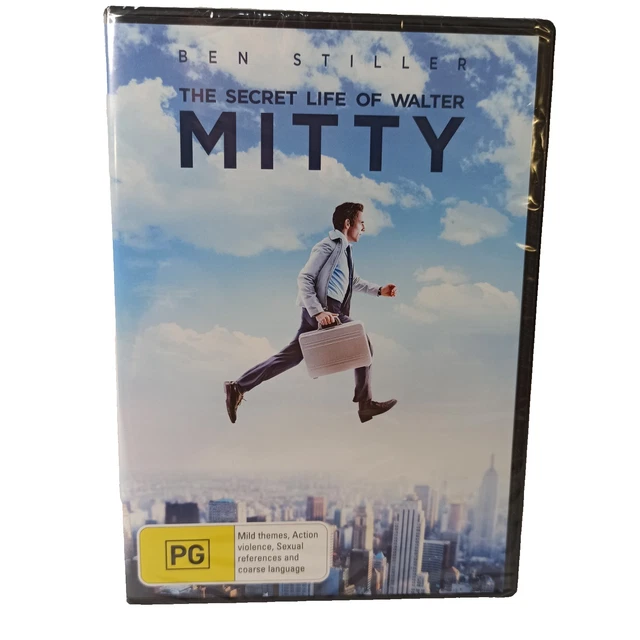 THE SECRET LIFE of Walter Mitty DVD Comedy Drama Fantasy Region 4 Brand ...