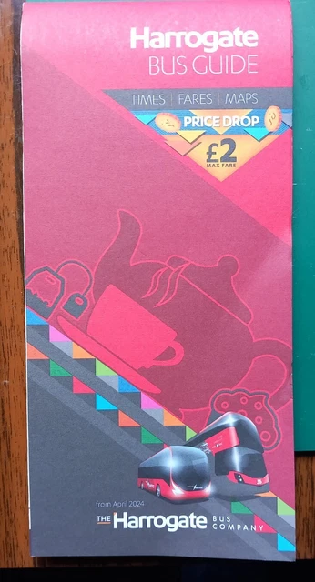 TRANSDEV HARROGATE BUS Guide dated April 2024 EUR 1,19 - PicClick DE