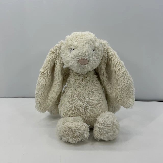 JELLYCAT MEDIUM BASHFUL Cream Bunny Rabbit Soft plush Toy - 12" £16.15 ...
