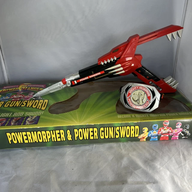 BANDAI #2250 MIGHTY Morphin Power Rangers Power Morpher & Power Gun ...