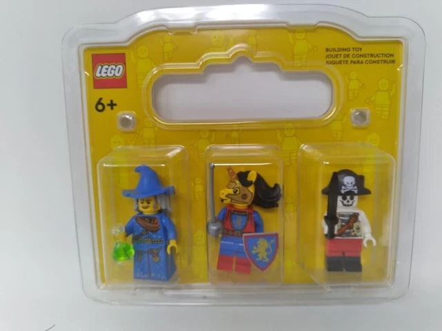 CASTLE LEGO MINIFIGURES 3 Wizard Unicorn Knight Skeleton Pirate BAM ...