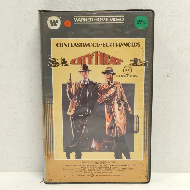 CITY HEAT - Clint Eastwood - Big Box Clamshell Ex Rental - VHS Tape $29 ...