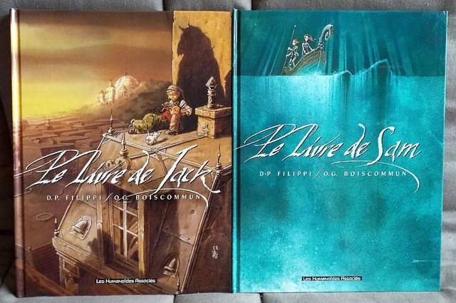LE LIVRE DE... lot série complète 1 EO Jack + 2 EO Sam FILIPPI ...