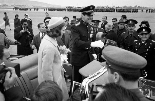 PRINCE CONSTANTINE II of Greece and his fiancee Anne-Marie of - 1963 ...