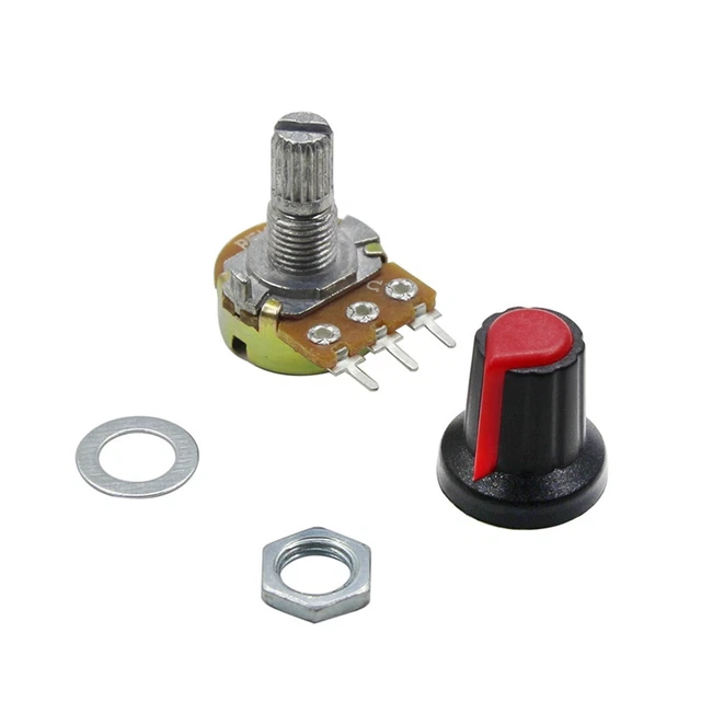 LINEAR TAPER POTENTIOMETER Audio Potentiometer Carbon Film ...