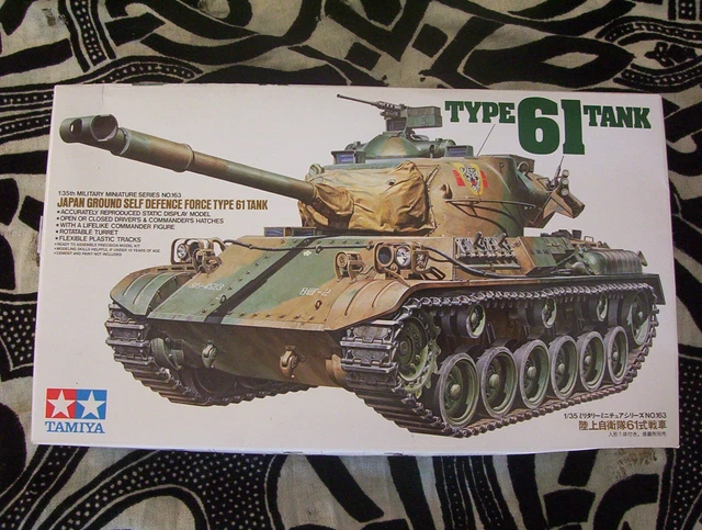 TAMIYA 1/35 SCALE Japanese Type 61 Tank model kit. [untouched] £21.99 ...