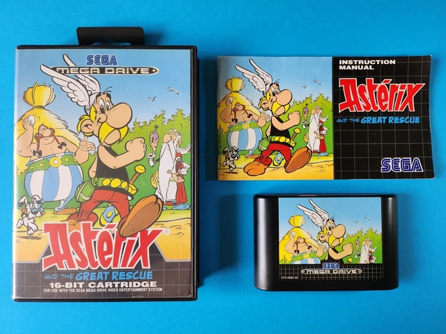 ASTERIX AND THE GREAT RESCUE / jeu SEGA MEGA DRIVE / Tectoy - Core ...