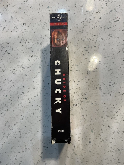 BRIDE OF CHUCKY VHS 1999 Jennifer Tilly RARE VINTAGE RENTAL TAPE EUR 8 ...