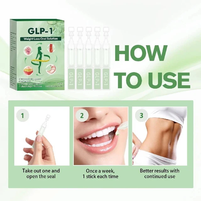 GLP-1 ORAL SOLUTION, GLP-1 Moringa Drops, Natural GLP-1 Supplement ...