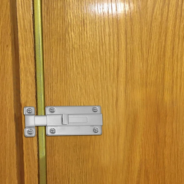 SURFACE MOUNTED SLIDE Latch Plywood Surface Mounted Durable Latch Lock ...