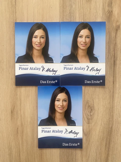 PINAR ATALAY MODERATORIN original handsigniert Autogrammkarte !!! EUR ...