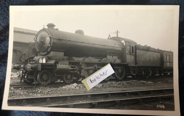C1940 LNER CLASS B7 Steam Loco No. 1379 Mayflower Vintage Photo £2.99 ...