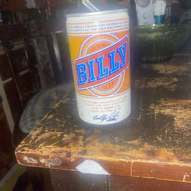 VINTAGE BILLY BEER Can From The 70’s Billy Loved This Beer So Much He ...