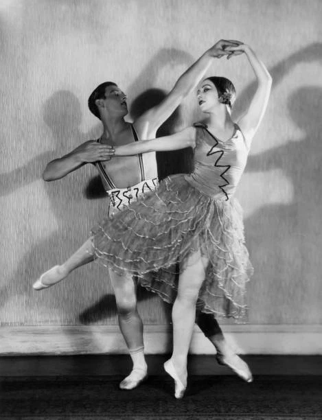 FAMOUS AMERICAN BALLET Dancer Ballerina Anna Ludmilla c1930 1 Old Photo ...
