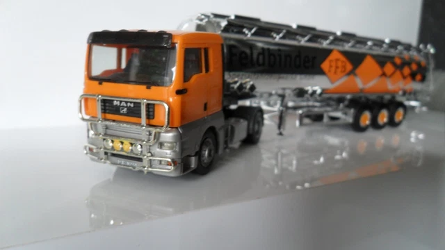 HERPA MAN TGA Gofa Tank Sz. " Feldbinder " Steckvariante Gebraucht ...