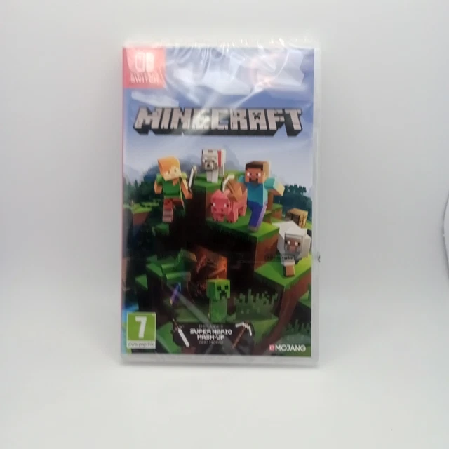 NUOVISSIMO SIGILLATO MINECRAFT Nintendo Switch Bedrock Edit gioco Microsoft UK PAL EUR 28,95 ...