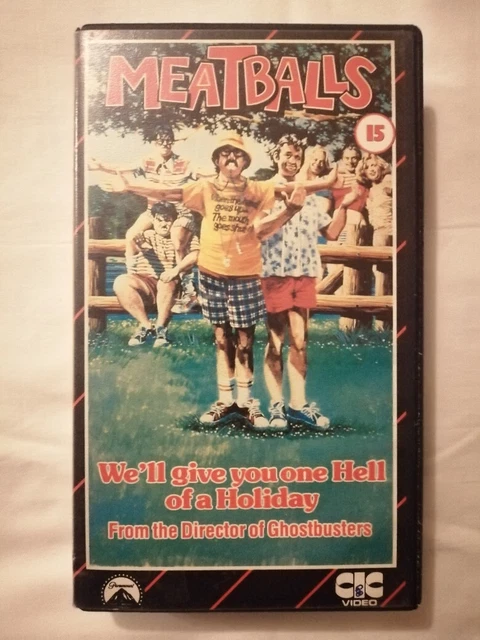 MEATBALLS (CIC) VHS Pre Cert Video PAL, Bill Murray £9.99 - PicClick UK