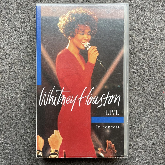 Whitney Houston Live In Concert Vhs Tape 1991 £10 00 Picclick Uk