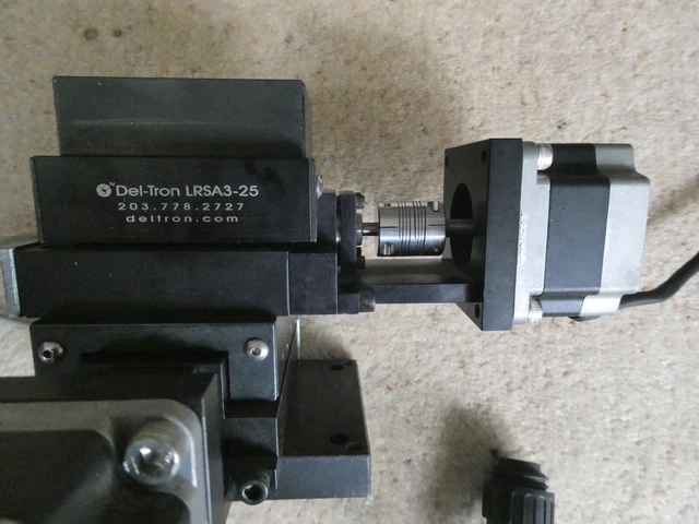 DELTRON X Y Positioning Stage + Vextra Stepper motors PK264-E2.0A ...