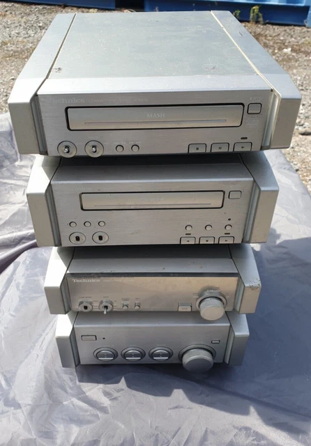TECHNICS MINI SISTEMA HiFi, SC-HD55. SE-HD55, ST-HD55, SL-HD55, RS-HD75 ...