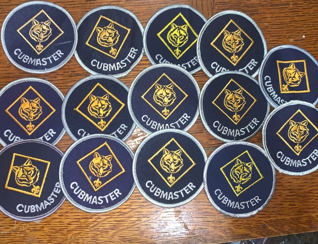 CURRENT BOY SCOUT Cub Scout Cubmaster Position Patch $2.25 - PicClick