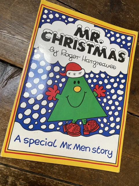 VINTAGE MR MEN Mr Christmas A Special Mr Men Story Rare 1980s Children ...