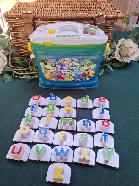LEAPFROG LETTER FACTORY Phonics Bucket Set Alphabet 26 Letters ...