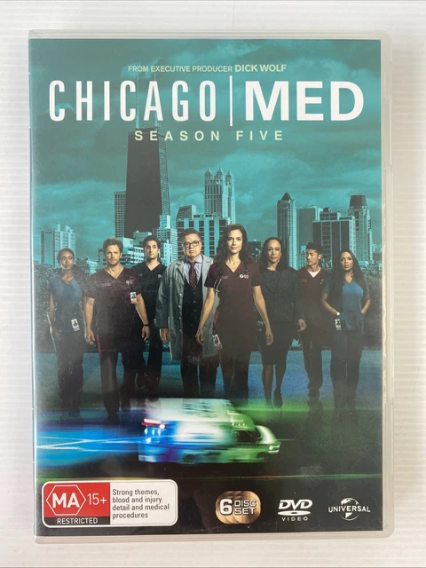 CHICAGO MED : Season 5 (DVD, 2019) Five - Very Good Condition Region 2 ...