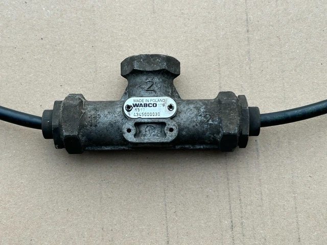 WABCO 4345000030 DOUBLE Check Valve For DAF MERCEDES MAN Bus Truck Part ...