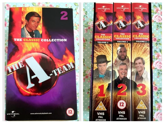 THE A TEAM - The Classic Collection Volume 2 Box Set Vhs Video 3 Tape ...