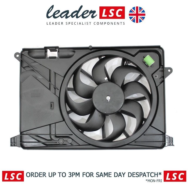 95301358 ORIGINAL VENTILATEUR de radiateur Vauxhall Mokka avec linceul ...