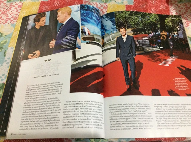 2022 HARRY STYLES People Magazine Special Edition His Life Now & As It ...