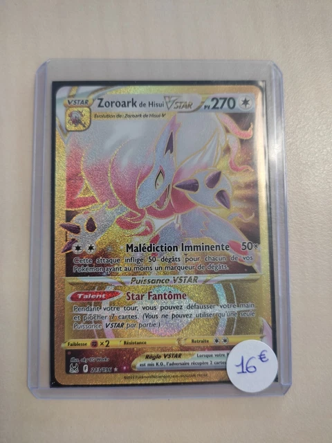 CARTE POKÉMON ZOROARK de Hisui VSTAR Gold 213/196 EB11 Origine Perdue FR EUR 18,00 - PicClick FR