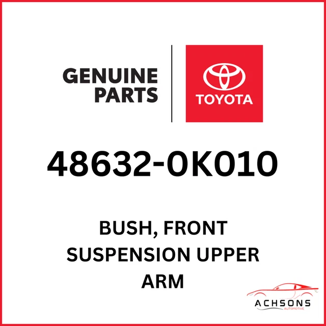 48632-0K010 GENUINE TOYOTA Bush, Front Suspension Upper Arm Oem $42.00 ...
