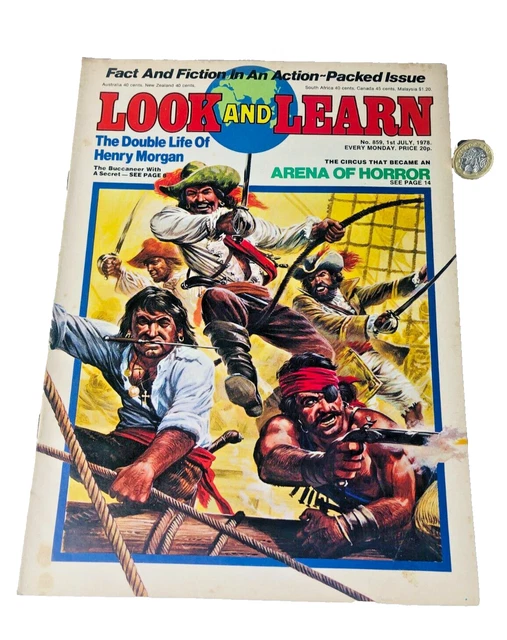 MAGAZINE LOOK AND Learn Mag July 1978 Vintage ra £5.54 - PicClick UK