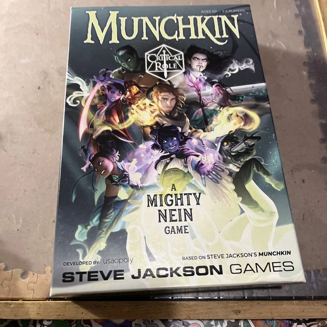 MUNCHKIN - CRITICAL Role A Mighty Nein Game - Complete £11.11 - PicClick UK