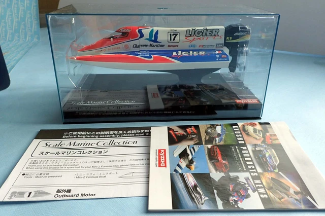 KYOSHO LIGIER NO 17 Marine Collection Model Boat Collectable display ...